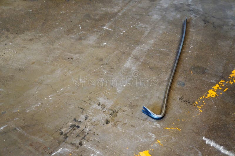 Rusty Old Crowbar stock photo. Image of worn, crowbar - 18433478