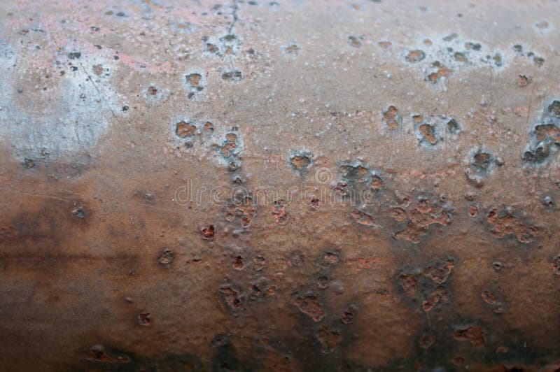 Old rusty iron rod texture stock photo. Image of soil - 228983948