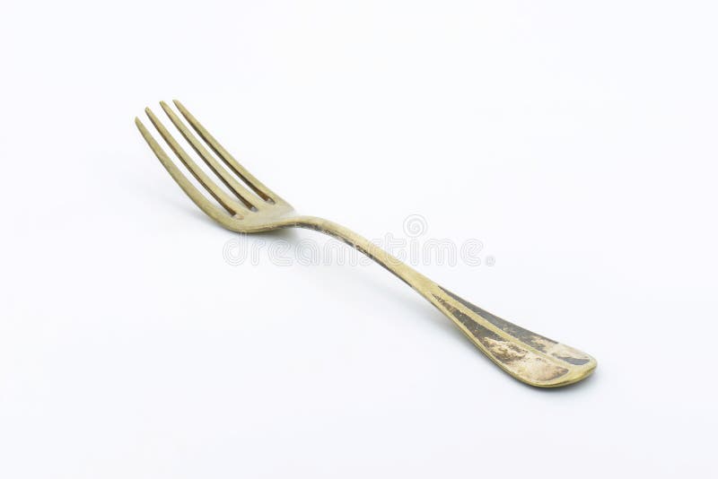 Old rusty dinner fork stock photo. Image of cutlery, shot - 65261082