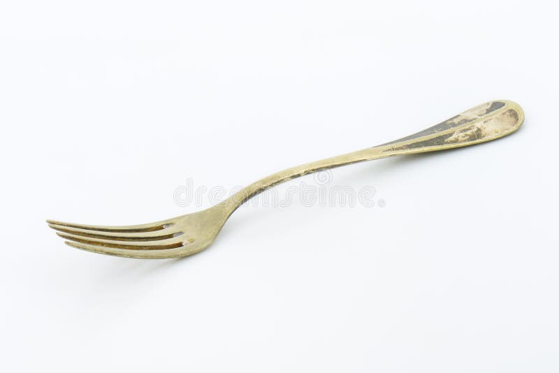 Old rusty dinner fork stock image. Image of eating, flatware - 65261087