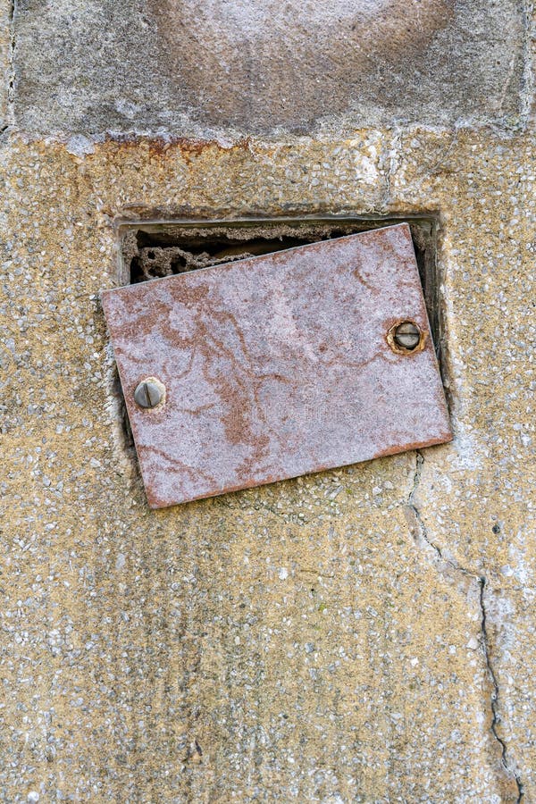 Old Rusty Distribution Box Outside Open Screws Fell Off Rust Stock ...