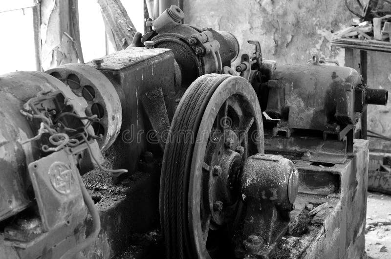 Old rusty eletrical box stock photo. Image of current - 90710080
