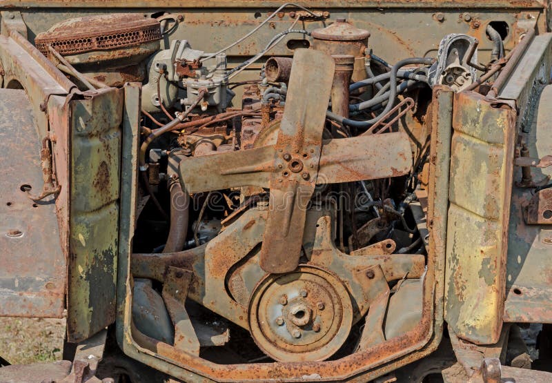Old rusty engine stock photo. Image of generator, detail - 51785320