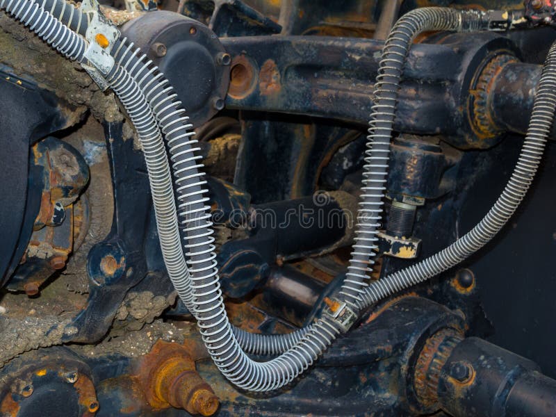 Old rusty engine stock photo. Image of metal, heavy, iron - 33256342