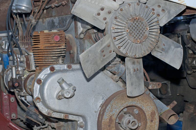 Old and rusty engine stock image. Image of scrap, engine - 38724041