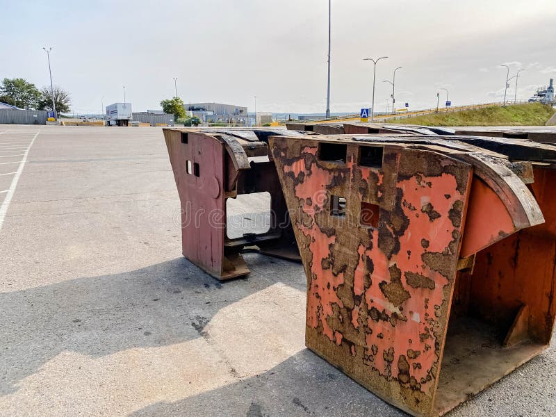 Old Rusty and Expired Metal Equipment Stock Image - Image of rust ...