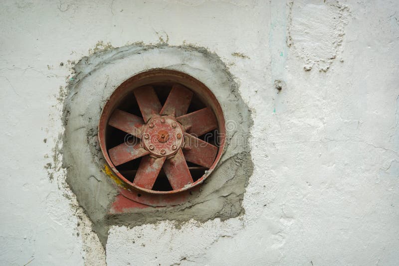 Rusty fan stock photo. Image of airflow, cable, ventilation - 25459010