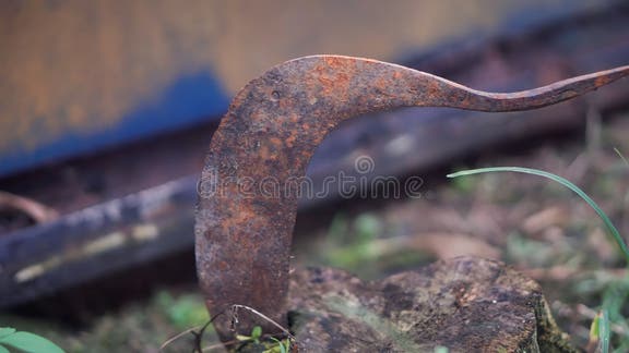 Old rusty farm tools stock photo. Image of tools, farm - 263795514