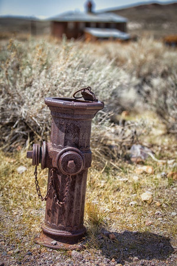 Rusty Fire Hydrant stock image. Image of extinguisher - 18551177