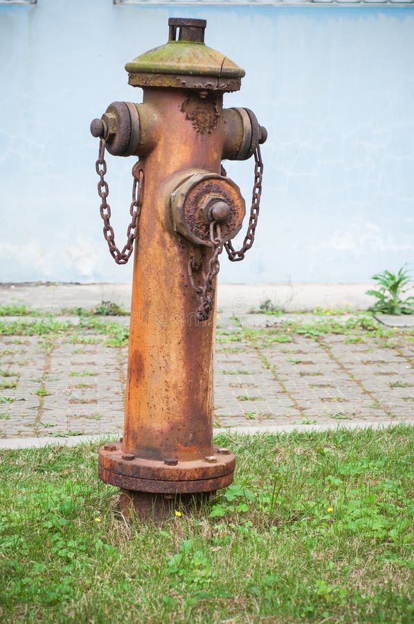 Old rusty fire hydrant stock image. Image of hydrant - 57579745