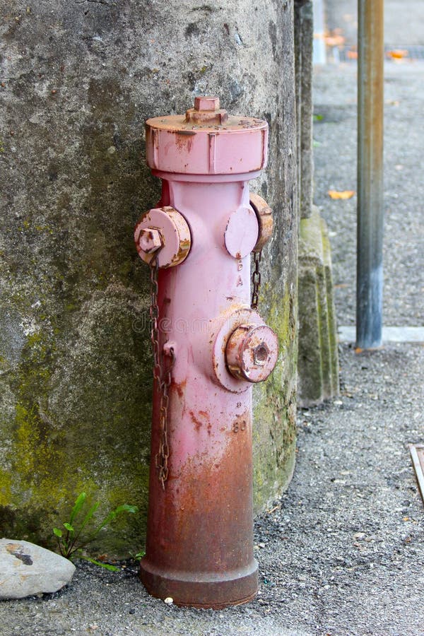 Rusty Fire Hydrant stock image. Image of extinguisher - 18551177