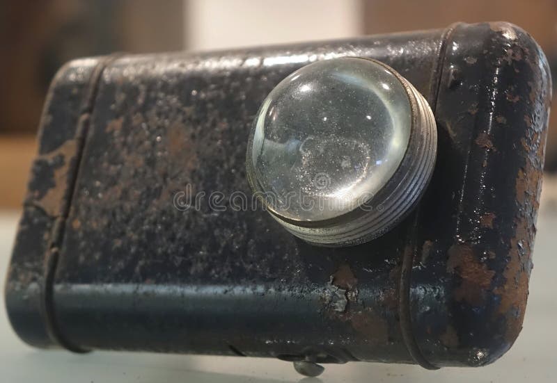 Old Rusty Flashlight stock image. Image of thread, rusty - 48538111