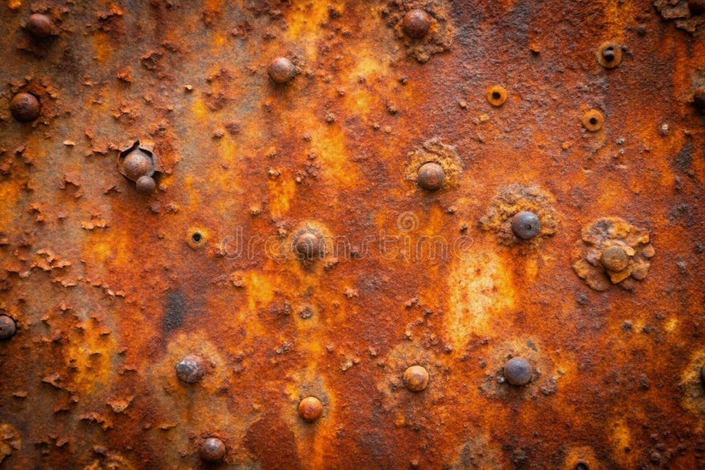 Old Rusty Forged Metal Texture Stock Illustration - Illustration of ...