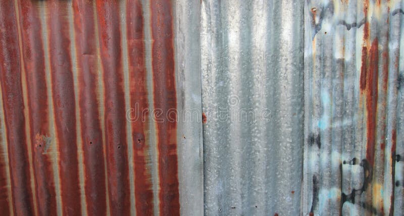 Old rusty galvanized zinc stock photo. Image of metal - 59540216