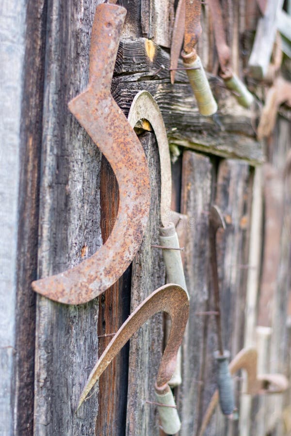 103 Antique Farm Tools Hanging Wall Stock Photos - Free & Royalty-Free ...