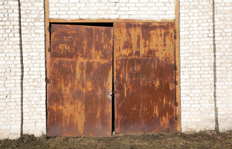 Old rusty gate stock image. Image of gate, entry, grunge - 27604849