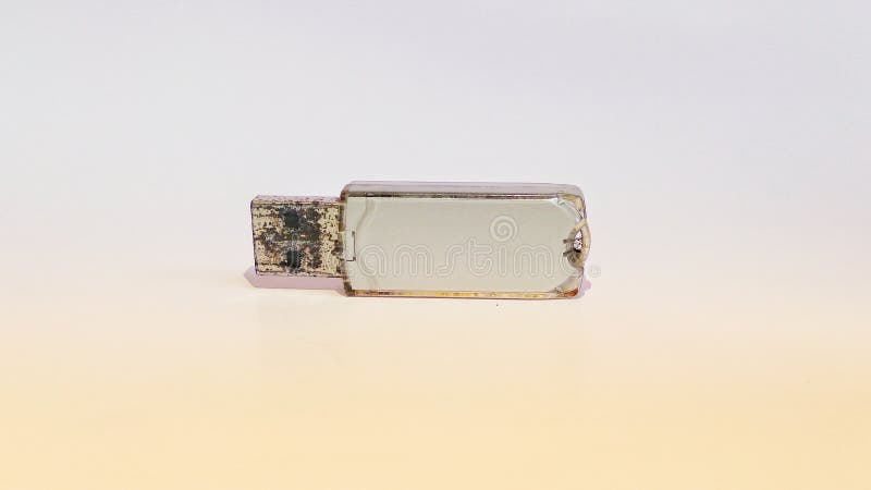 Old Rusty 1Gb USB Flash Drive Stock Photo - Image of rusty, necklace ...