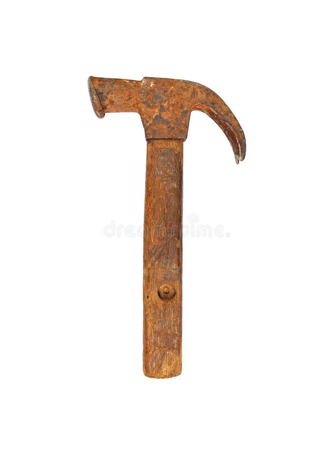 Old rusty hammer stock image. Image of rust, dirty, handle - 42533675