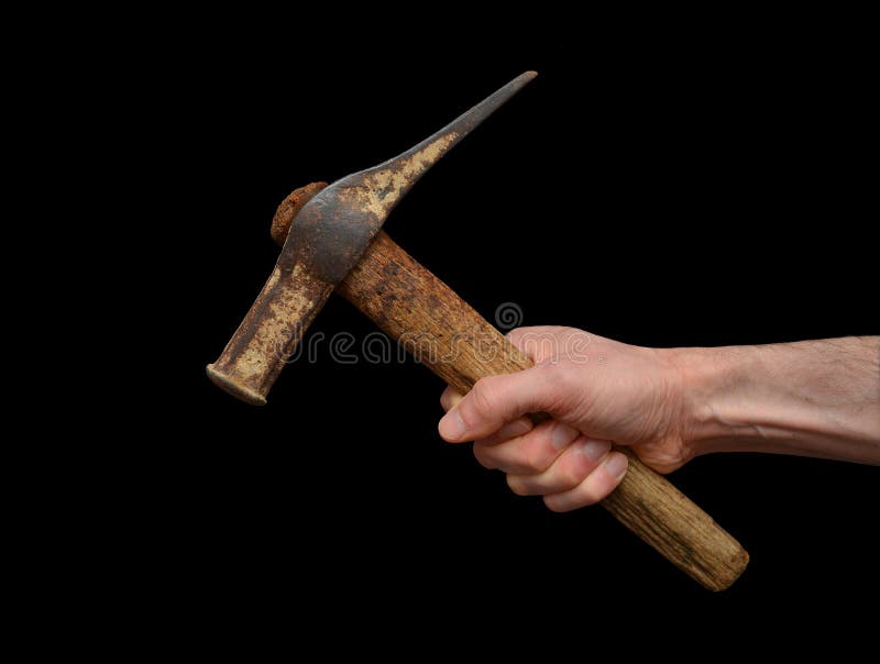 Old rusty hammer stock photo. Image of equipment, carpentry - 63340484