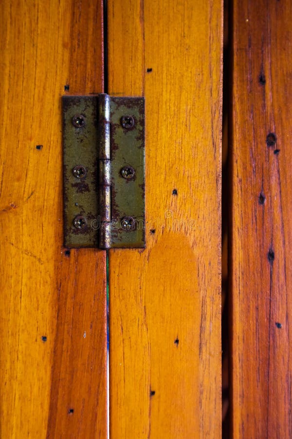 Old rusty hinge stock image. Image of metal, interior - 170349845