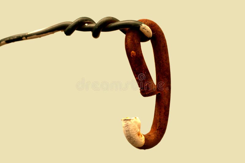 Old rusty hook. stock image. Image of vintage, concept - 102939247