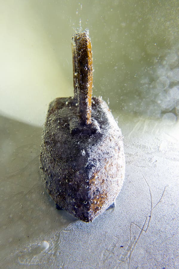 Old Rusty Pig-iron Iron And Modern New Electric Ir Stock Image - Image ...