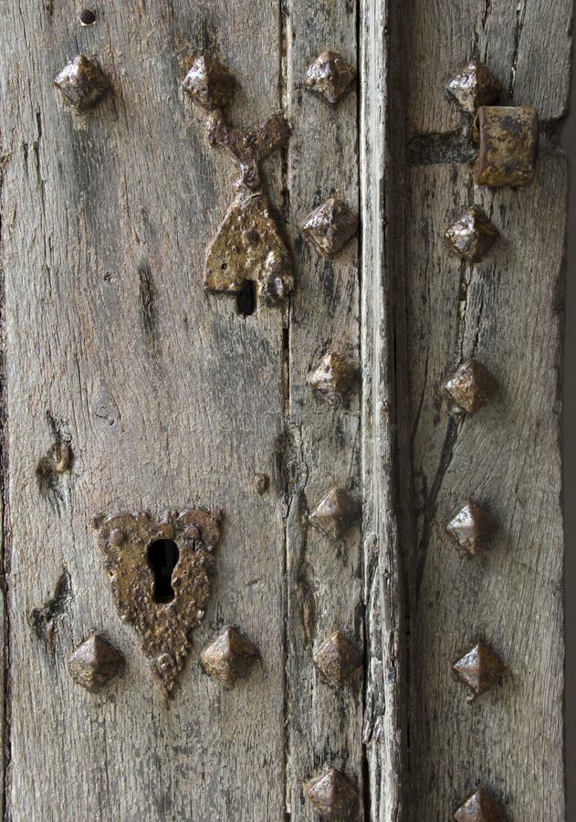 Old rusty iron lock stock image. Image of aged, door - 123744413