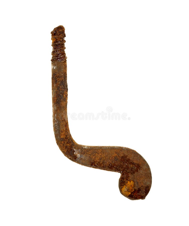 Old rusty keeper pin stock image. Image of element, hobby - 21066909