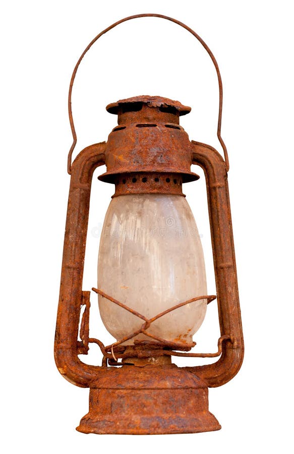 Old rusty lantern stock photo. Image of concept, interior - 27225740