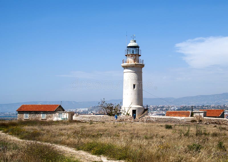 Old rusty lighthouse stock photo. Image of famous, historic - 82339760