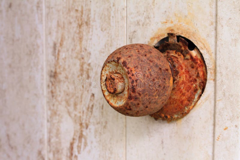 Old rusty lock of door stock image. Image of rust, industrial - 123909851