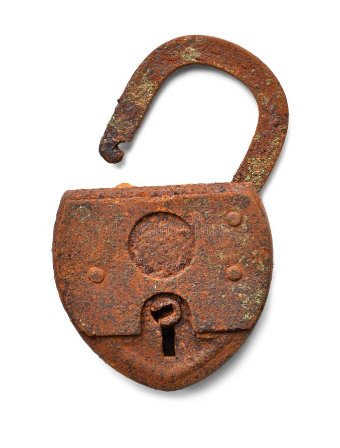321 Old Rusted Lock White Rusty Iron Gate Stock Photos - Free & Royalty ...
