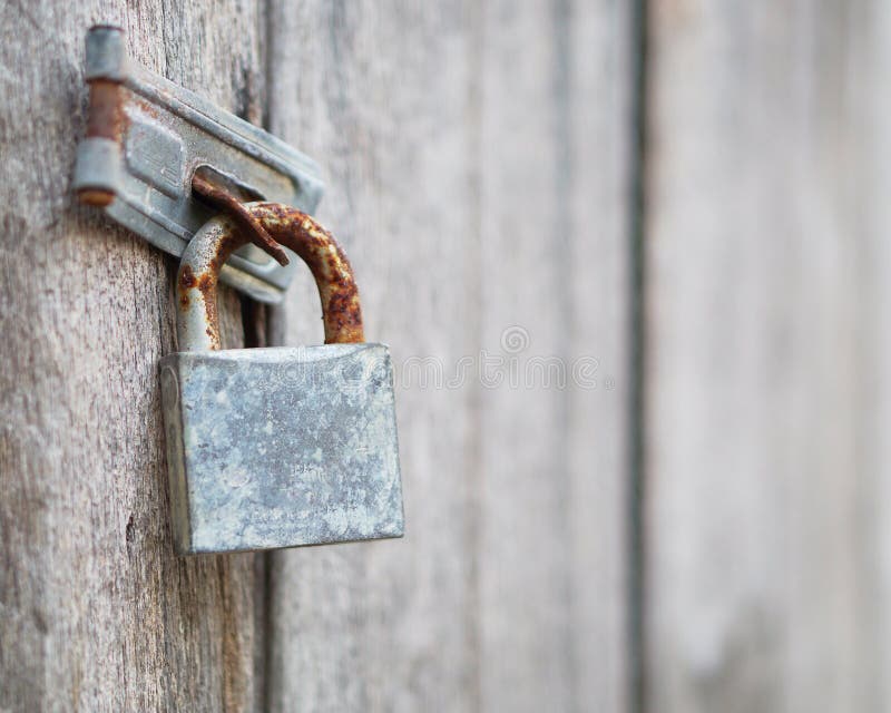 Old Rusty Locks and Keys at Flea Market in Paris. Stock Photo - Image ...