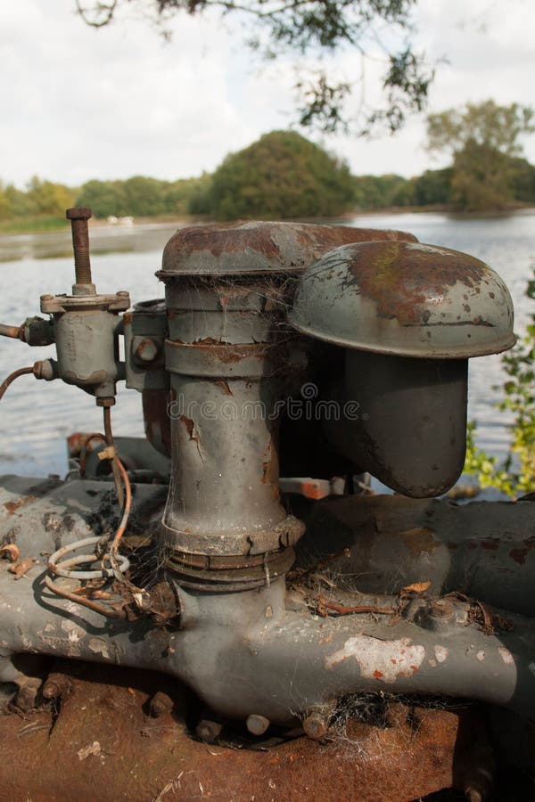 Old Rusty Machinery stock photo. Image of wires, mature - 45905242