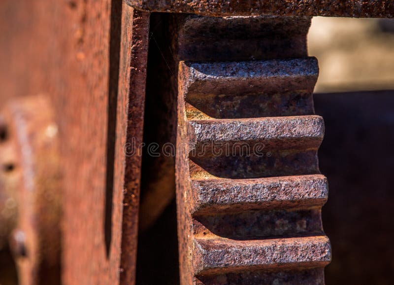 Old Rusty Machinery stock photo. Image of vacation, rusty - 120133902