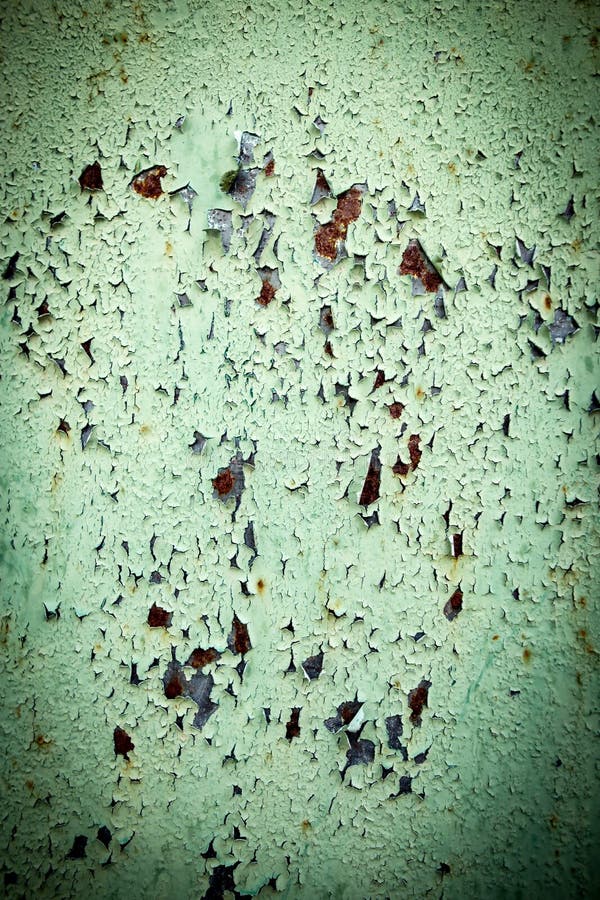 Old Rusty Metal Painted with Green Paint As Background Stock Photo ...