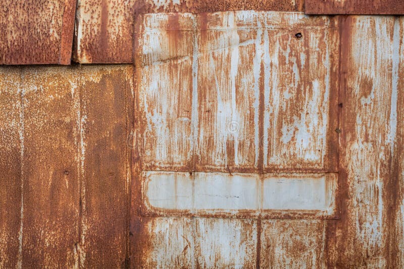 Old Rusty Metal Sheet. the Rusty Metal Background Stock Photo - Image ...
