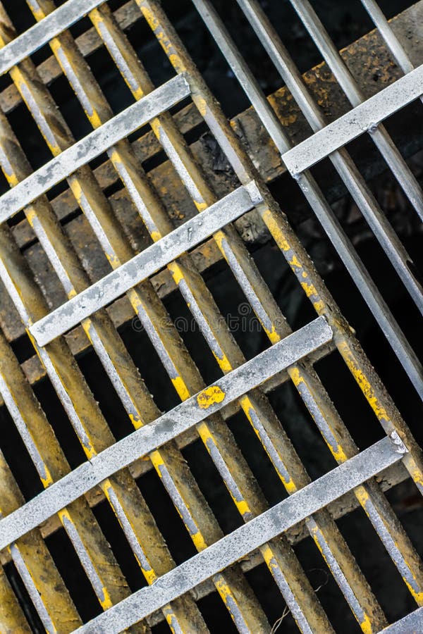 Old Rusty Metal Urban Sewer Stock Image - Image of industrial, metal ...