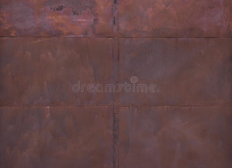 Old Rusty Metal Wall . Weathered Rust and Scratched Steel Texture ...