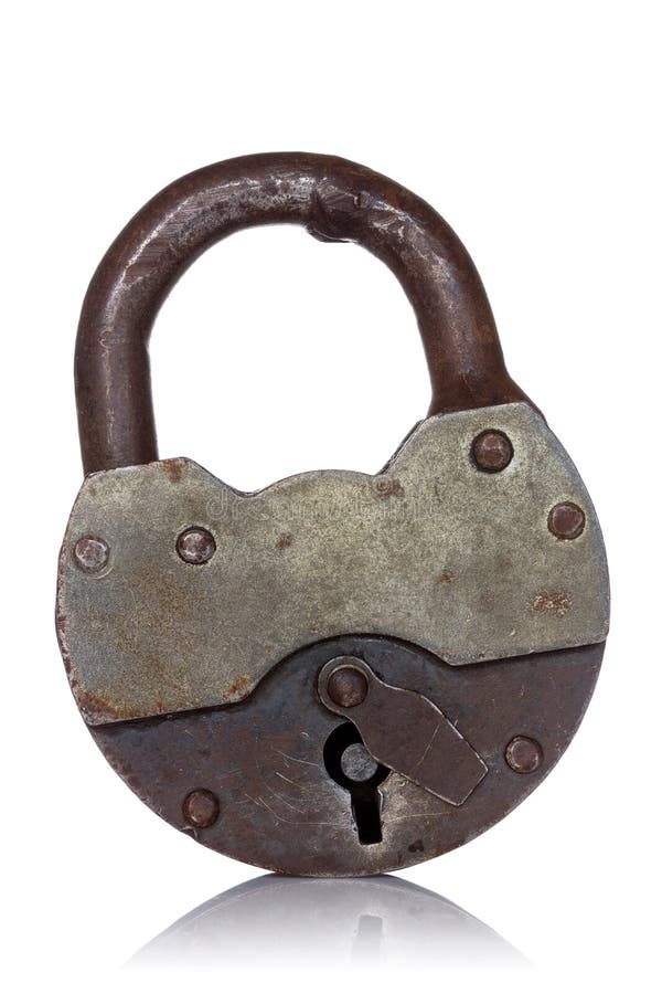 Old rusty padlock stock image. Image of rust, rusty, object - 33988417