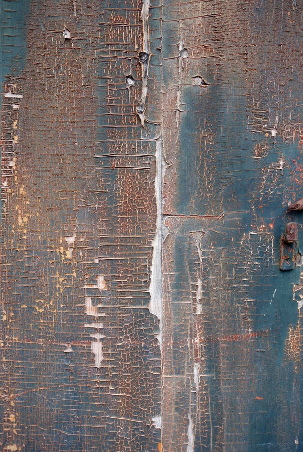 Old Rusty Painted Wood Board Stock Image - Image of retro, antique ...