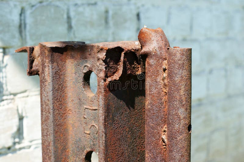 An Old Rusty Post-box with a Smiley Face Stock Image - Image of ancient ...