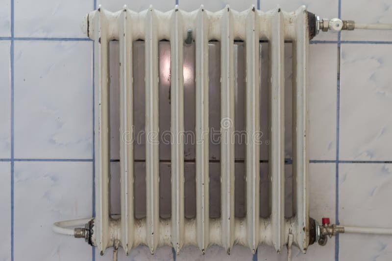 Old rusty radiator stock image. Image of background, radiator - 27801265