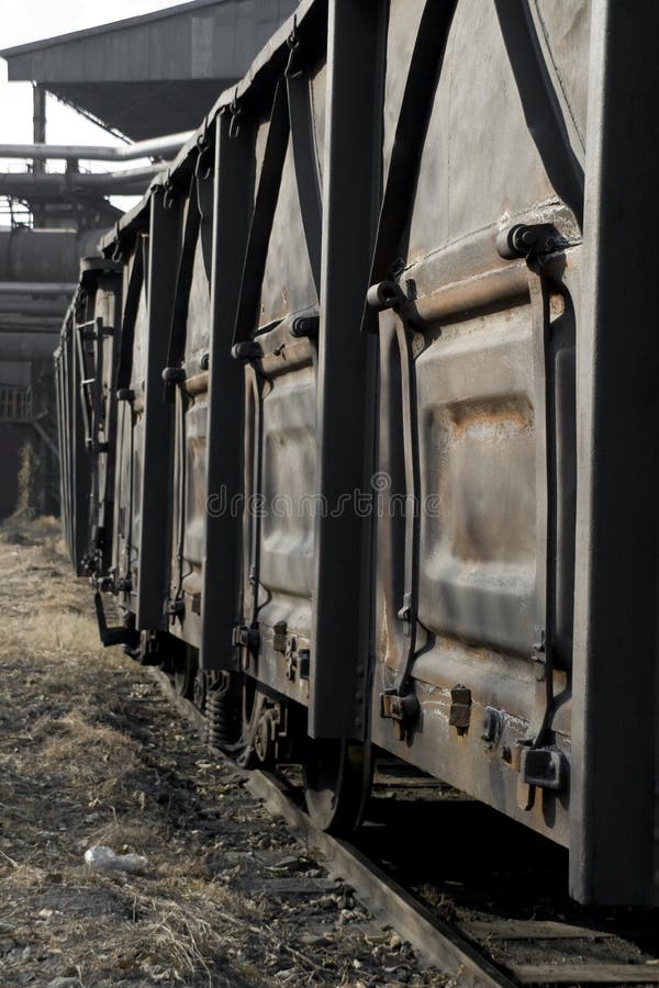 Old rusty railway wagon stock image. Image of details - 3798753