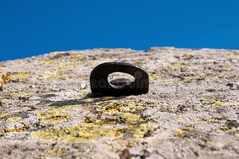 Rusty Rock stock photo. Image of oxidized, scratches - 14635672