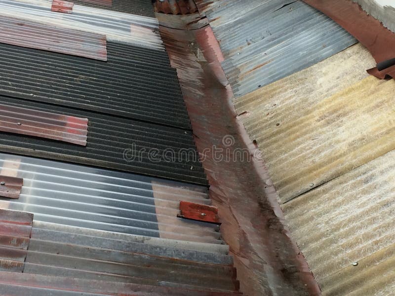 Old and rusty roof top stock image. Image of wood, hardwood - 206102721