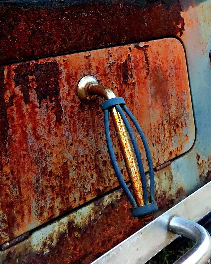 Old & Rusty but she S Still Cooking Stock Image - Image of floor ...