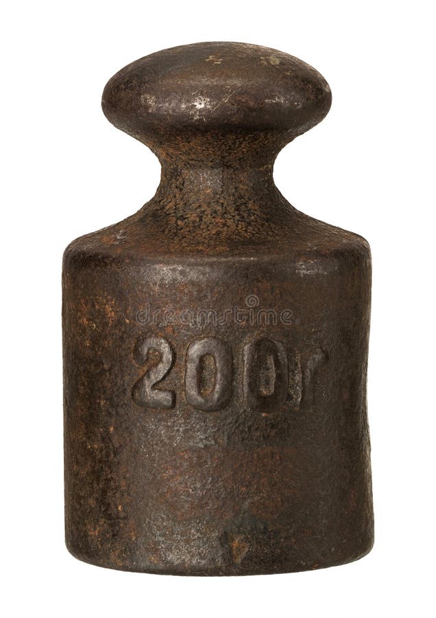 Old Scale with a 50 Kg Weight Stock Photo - Image of retro, large: 70375624