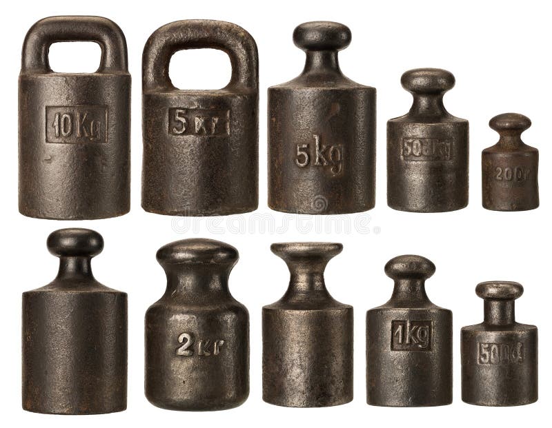 Old rusty scale weight stock image. Image of measure - 86288205