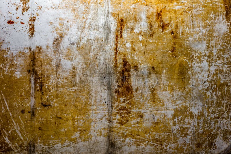 Old, Rusty, Scratched Metal Surface, Perfect for a Background Stock ...